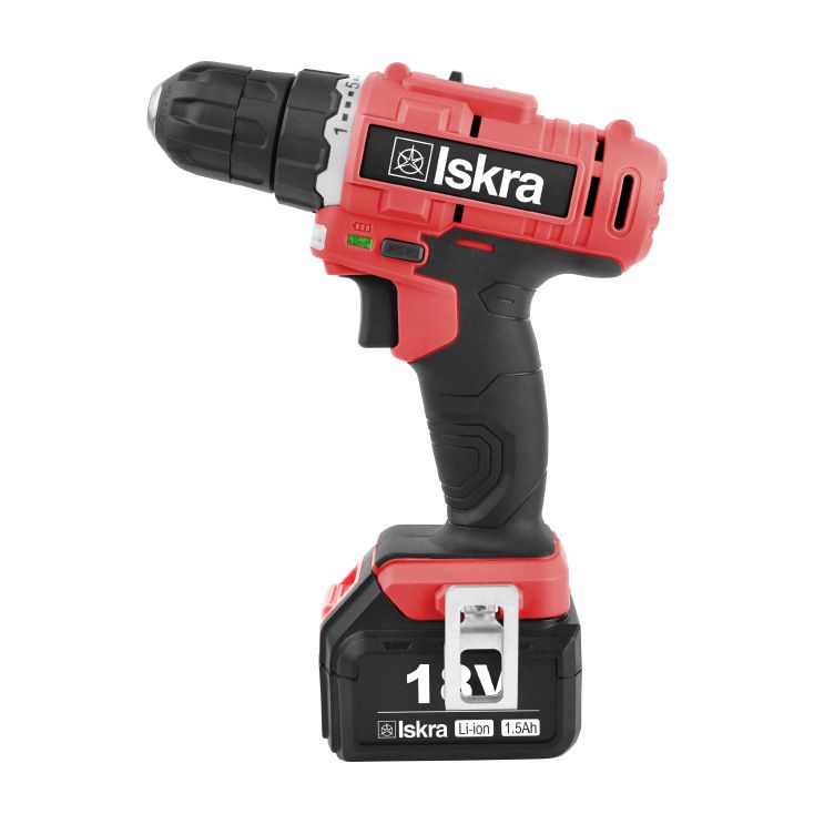 ISKRA akumulatorska bušilica 18V/1,5 Ahx2 bat- ML-CD92-180S